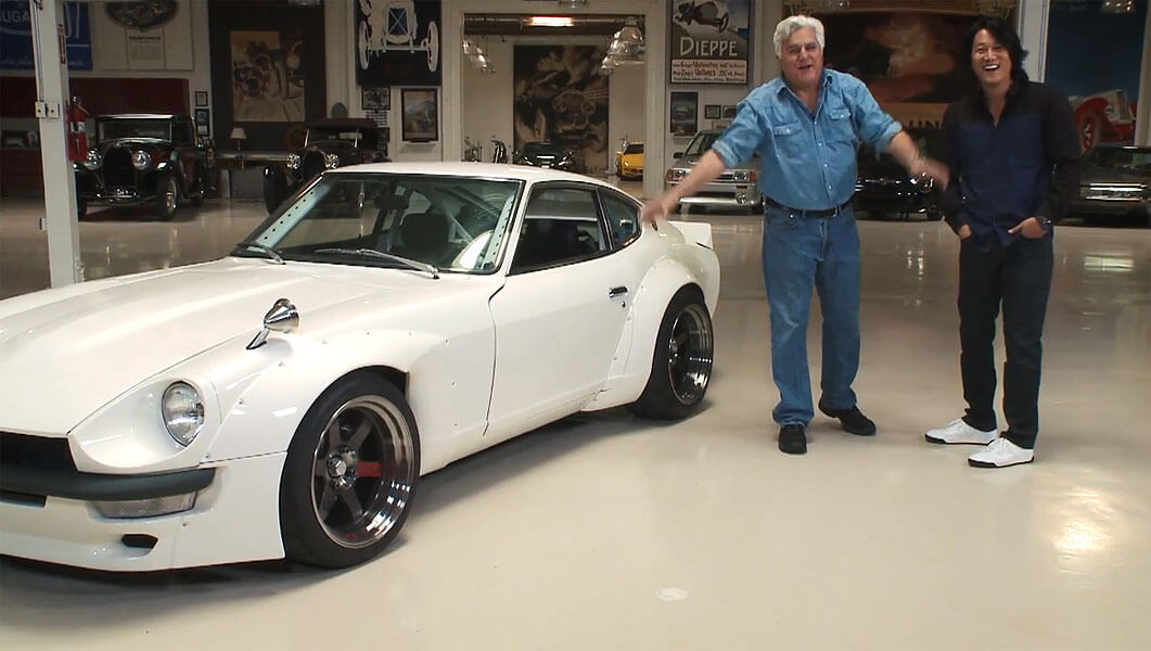 1973 Datsun 240Z - Jay Leno's Garage - Badchix Magazine