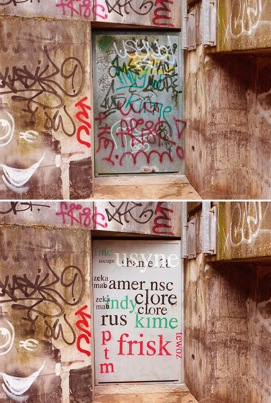 Dude Turns Ugly Graffiti into Legible (8 Photos) - Badchix
