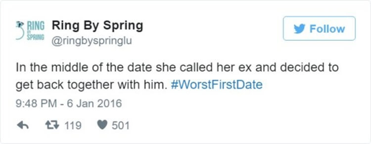Worst First Date by Twitter Users (34 Photos) - Badchix Magazine