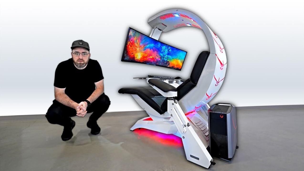The Most Insane Work+Gaming Setup - Badchix Magazine