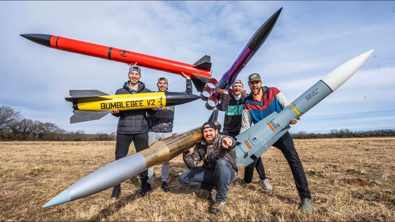 Dude Perfect: Model Rocket Battle 2 - Badchix Magazine Dude Perfect: Model Rocket Battle 2 - Badchix Magazine